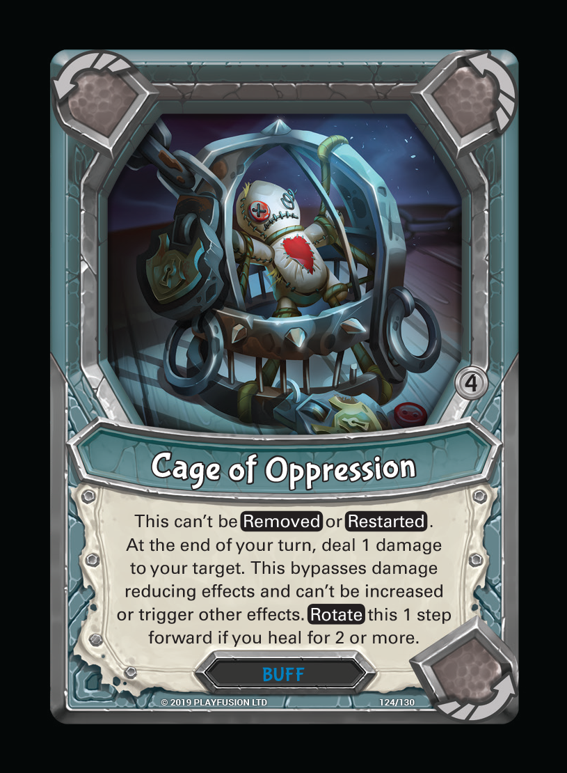 Developer Insights: Cage of Oppression - Lightseekers Cards